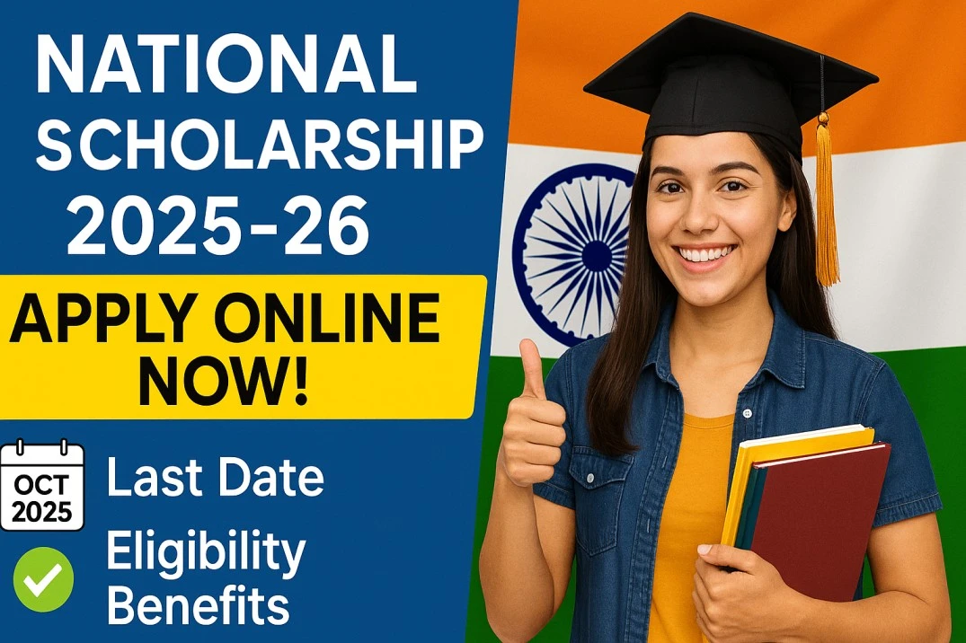 National Scholarship 2025-26: Apply Online, Eligibility, Dates